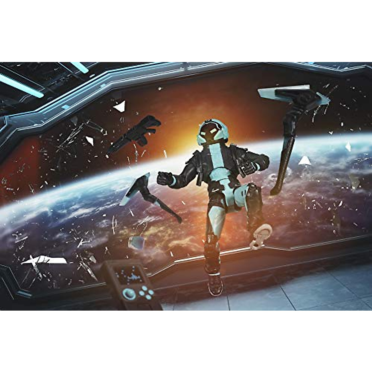 FORTNITE Legendary Series, 1 Figure Pack - 6 Inch Eternal Voyager Collectible Action Figure - Includes Harvesting Tools, Weapons, Back Bling, Interchangeable Heads, Consumable - Collect Them All