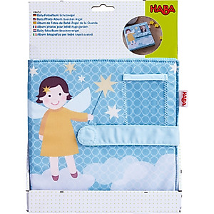 HABA Guardian Angel Baby Photo Album - Machine Washable Holds 8 4x6 Photographs