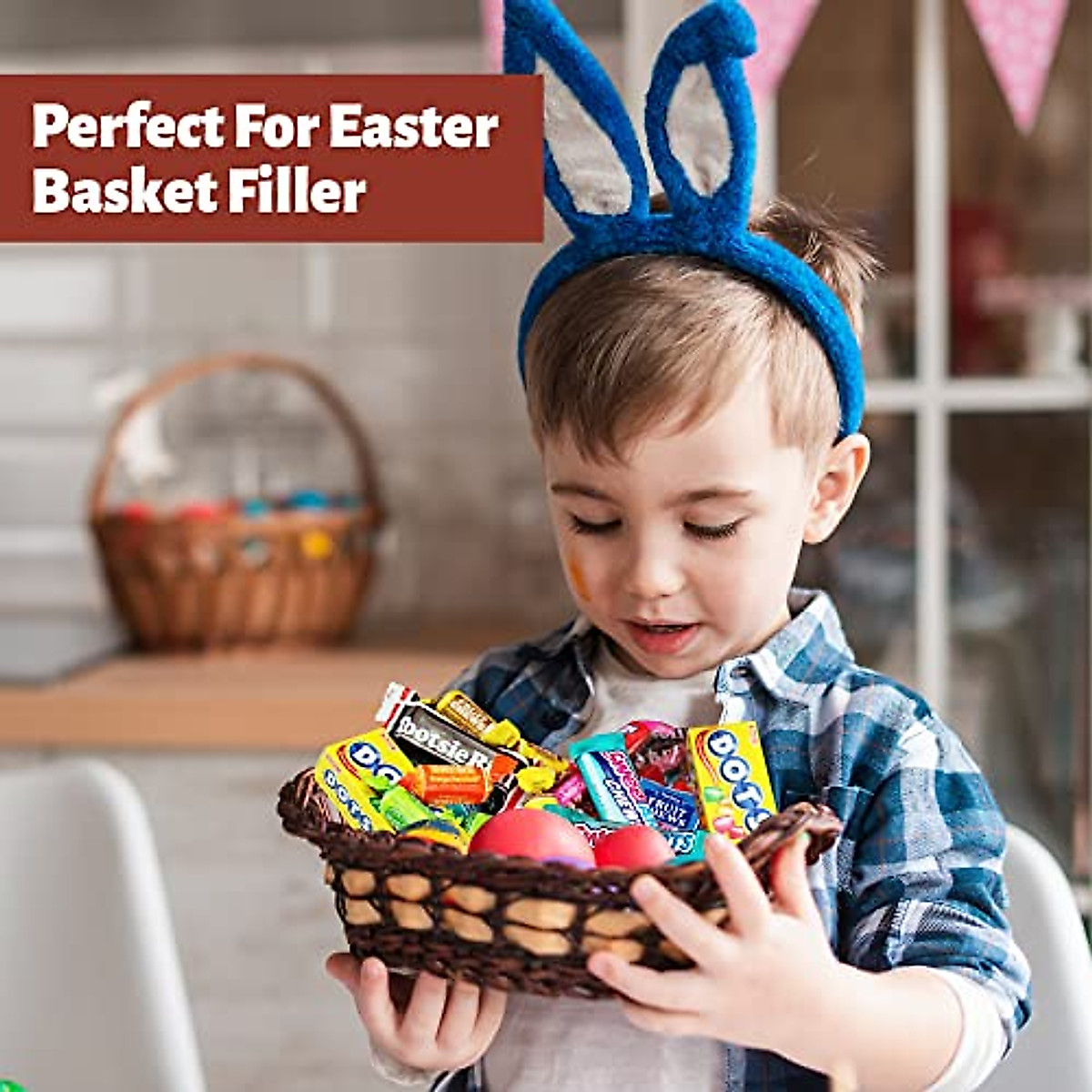 Assorted Bulk Candy, Individually Wrapped - Bulk Candy 5 LB Box Variety Pack with Tootsie Rolls, Tootsie Pops, Assorted Laffy Taffy's, Dots, Twizzlers, Assorted Jolly Rancher & Snacks More!