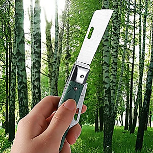 FTVOGUE Pruning Knife Grafting Knife Folding Garden Budding Cutting Knife, Pocket Bushes, Bonsai Cutters, Grafting Knife