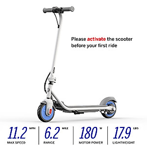 Segway Ninebot eKickScooter ZING C9, Electric Kick Scooter for Kids, Teens, Boys and Girls, Lightweight and Foldable, UL-2272 Certified