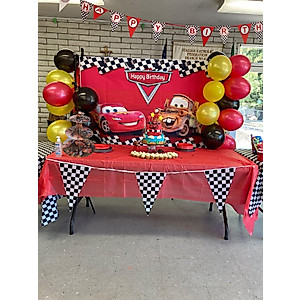 Race Car Cupcake Stand 3 Tier Red Car Theme Cake Stand Party Decoration,Racing Truck Party Cupcake Tower Boy Baby Shower Happy Birthday Supplies