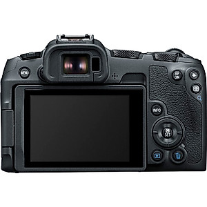 Canon EOS R8 Mirrorless Camera RF 24-50mm f/4.5-6.3 is STM Lens + Accessories Included: 2X 64GB Memory Cards, TTL Flash, Extra Battery, Case, Tripod & More (Renewed)