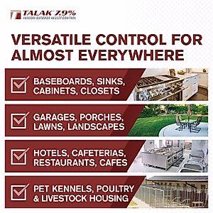 Talak 7.9% Indoor/Outdoor Insect Control - Bifenthrin Concentrate (1 GAL) by Atticus