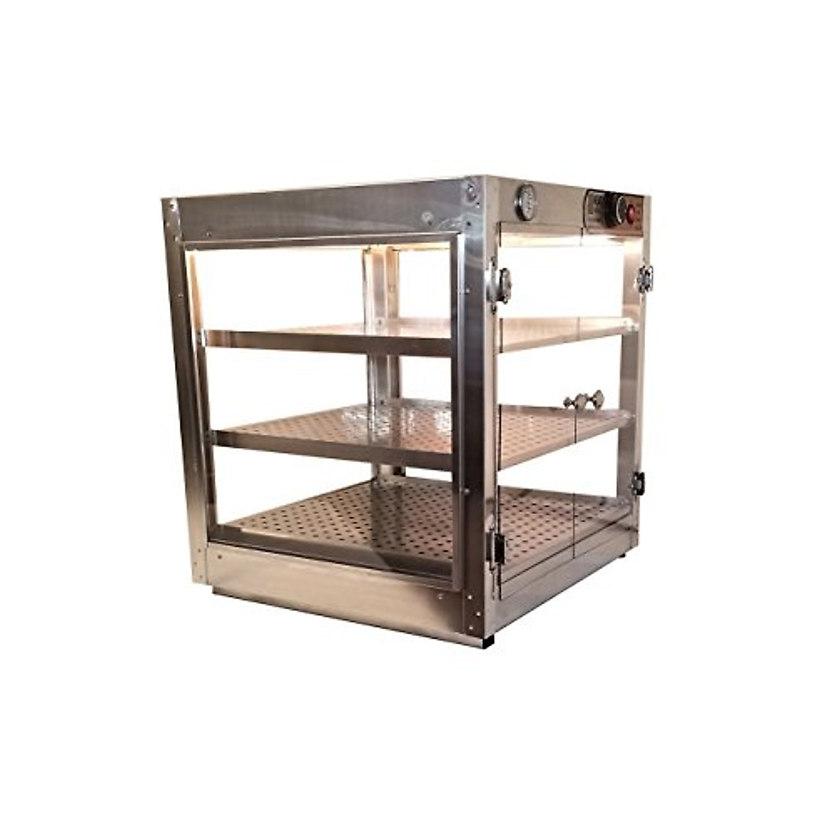 HeatMax Commercial 202024 Countertop Pizza and Food Warmer Display -- MADE IN USA with service and support