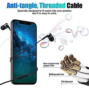 24 Pack Earbuds Pack Wire Earbuds with Microphone in Ear Headphones with Heavy Bass 4 Colors Wire Headphones Noise Isolating Ear Phones Stereo Sound Headphones with Mic for Classroom School Library