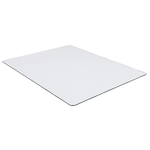 Lorell Tempered Glass Chairmat, 60", Clear