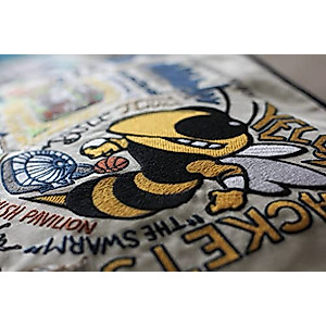 Catstudio Georgia Tech Collegiate Embroidered Decorative Throw Pillow