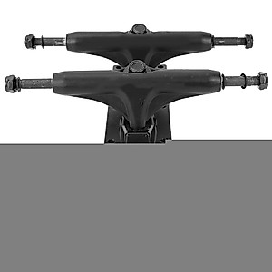 Yosoo Health Gear 2 Pack 4-8 Inch Black Aluminum Alloy Skateboard Trucks, Longboard Skateboard Trucks Surf Skate Trucks Skateboard Tool