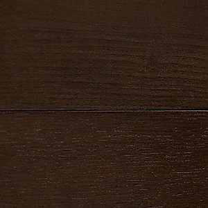 Walker Edison 3 Person Wood Dining Bench Armless Kitchen Table Set Dining Chairs, 60 Inch, Brown