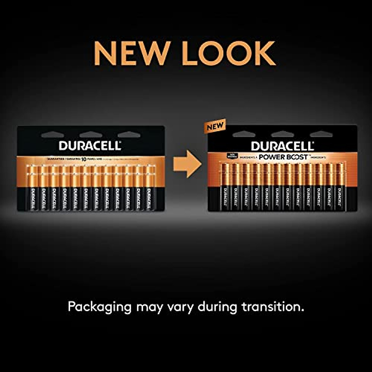 Duracell Coppertop AAA Batteries with Power Boost Ingredients, 24 Count Pack Triple A Battery with Long-Lasting Power, Alkaline AAA Battery for Household and Office Devices