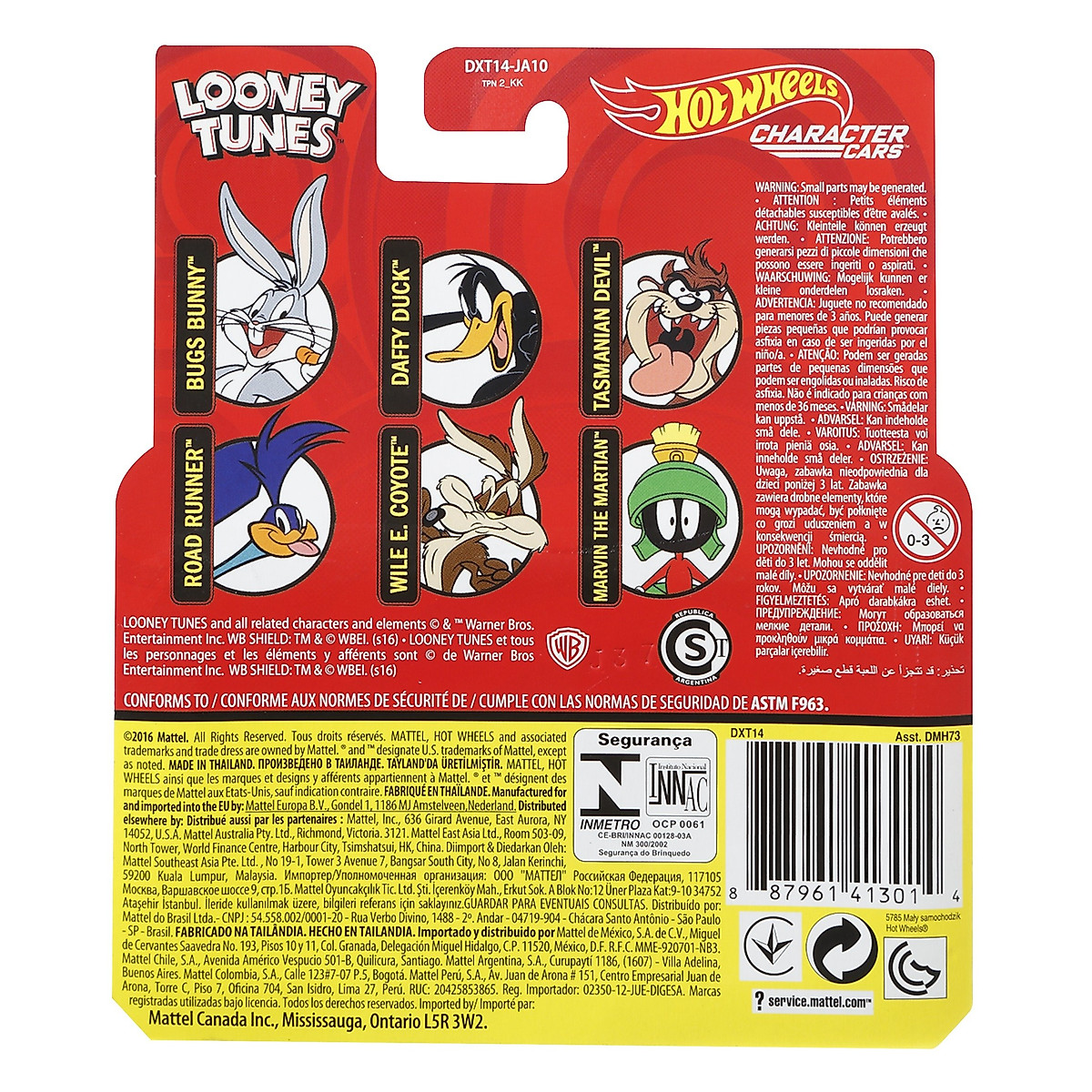 Hot Wheels Looney Tunes Daffy Duck Vehicle