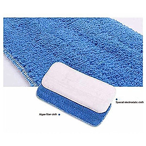 Guard 5 Pack Microfiber Mop pads, Mop Cleaning Pads Replacement Head for 15" Reveal Spay Mop,Great for Wet&Dry,Hardwood,Laminate and Tile Floor, Washable and Reusable,Fits Home and Commercial Use,Blue