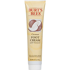Burt's Bees Coconut Oil Foot Cream, Package May Vary, 4.3 Oz