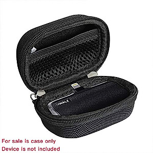 Hermitshell Hard Travel Case for iWALK 3350mAh / iWALK 4500mAh Ultra-Compact Power Bank (Only Case) (Black)