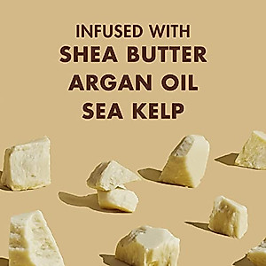 SheaMoisture Deep Moisturizing Hair Care For Curly, Dry and Damaged Hair Raw Shea Butter 3 Count Sulfate Free Shampoo and Conditioner, Hair Detangler with Sea Kelp and Argan Oil