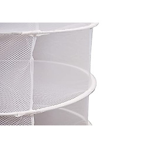 Viagrow Dry Net Hanging Herb Drying Rack, 8 Layer, 2FT x 5FT, 8 Layer (White, 8-Rack)