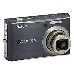 Nikon Coolpix S610 10MP Digital Camera with 4x Optical Vibration Reduction (VR) Zoom (Midnight Black)