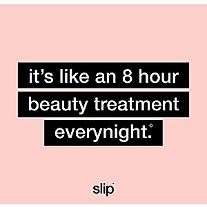 Slip Silk Sleep Mask, Black (One Size) - 100% Pure Mulberry 22 Momme Silk Eye Mask - Comfortable Sleeping Mask with Elastic Band + Pure Silk Filler and Internal Liner