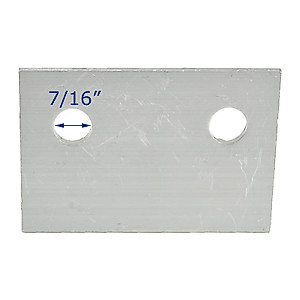 Sturdy Built (Qty 8)- Boat Trailer Aluminum Swivel Top Angle to Mount Bunk Bracket Boards