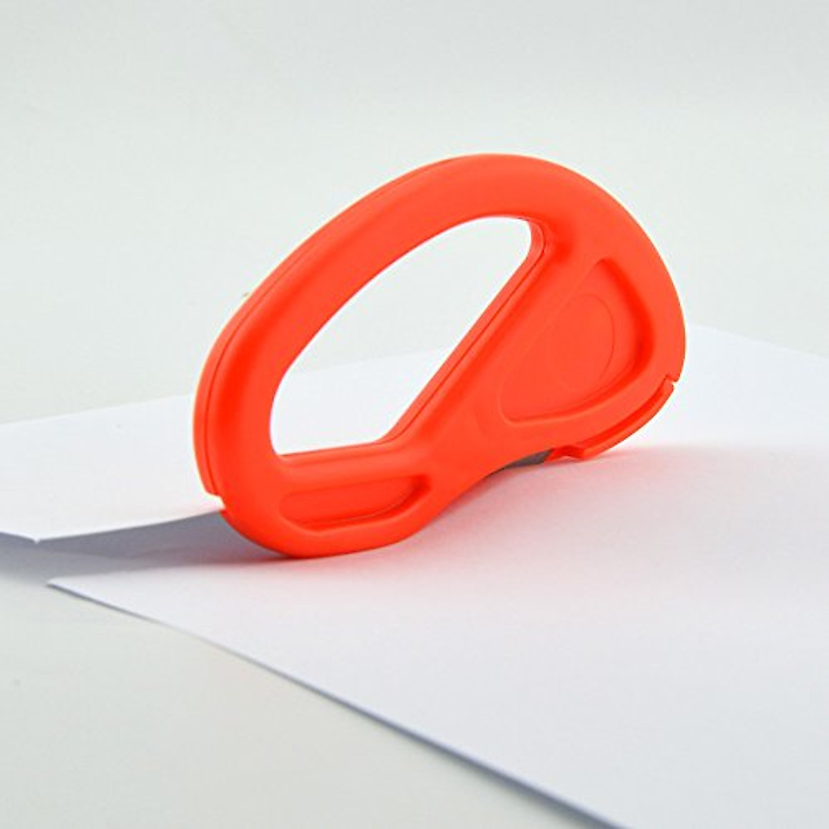 FOSHIO 4Pack Wrapping Paper Cutter, Zippy Safety Cutter Utility Knives for Window Tinting Kits, Present Paper Wrapping, Films, Vacuum Bags, Sticker Cutting (Red)