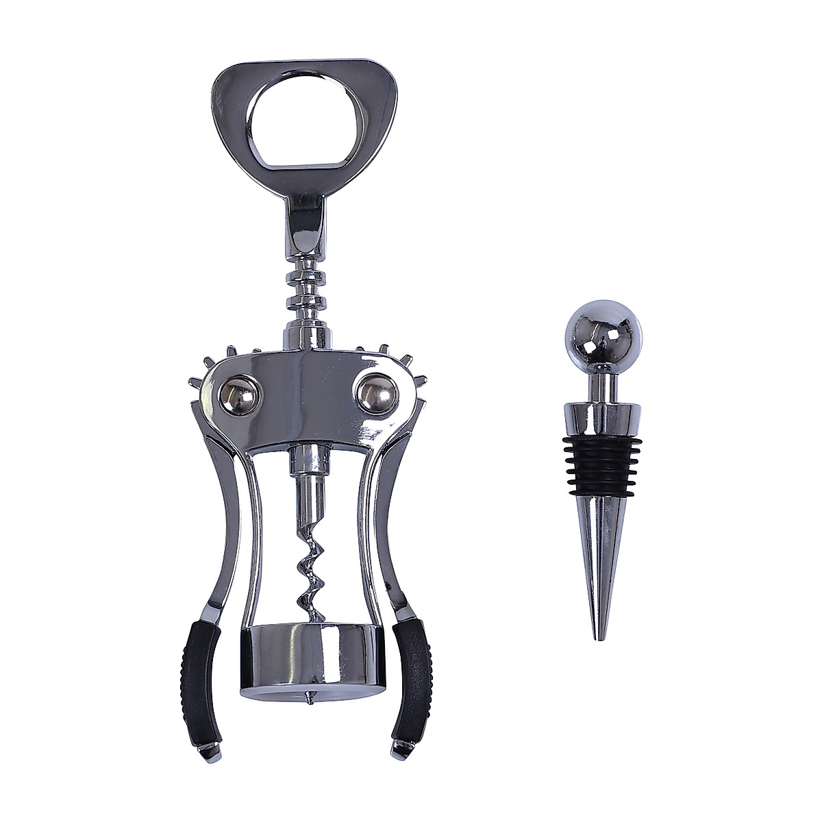 Select Culinary Premium Corkscrew and Wine Stopper Set
