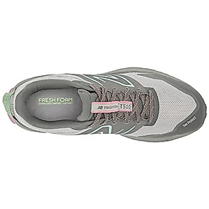New Balance Women's Fresh Foam 510 V6 Trail Running Shoe, Brighton Grey/Harbor Grey/Lilac Cloud, 8.5 Wide
