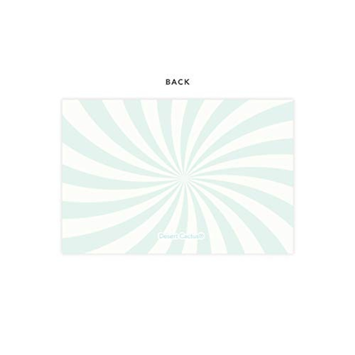 Desert Cactus Circus Carnival Thank You Cards (25 Count) With Envelopes Bulk Birthday Party Bridal Blank Graduation Kids Children Boy Girl Baby Shower (25ct)