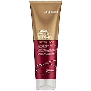 Joico K-PAK Color Therapy Luster Lock Instant Shine & Repair Treatment | For Color-Treated Hair | Boost Color Vibrancy | Repair Breakage | With Keratin & Argan Oil | 8.5 Fl Oz
