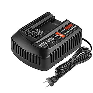 Lxljiad 20V Charger Replacement for Craftsman V20 Lithium Battery Charger Compatible with Craftsman 20V CMCB204 CMCB202 CMCB205 CMCB100 CMCB101 CMCB104 Fast Charger