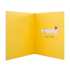 Hallmark Birthday Card For Granddaughter - Glittery Birthday Cake Design