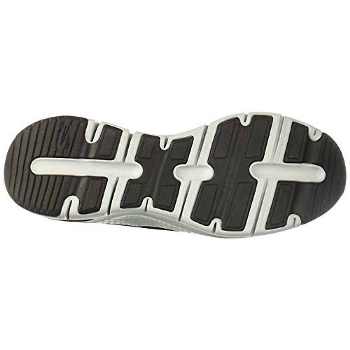 Skechers Men's Arch Fit Blk-red 11 WW US