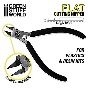 Green Stuff World for Models and Miniatures Flat Cutting Nipper 2561