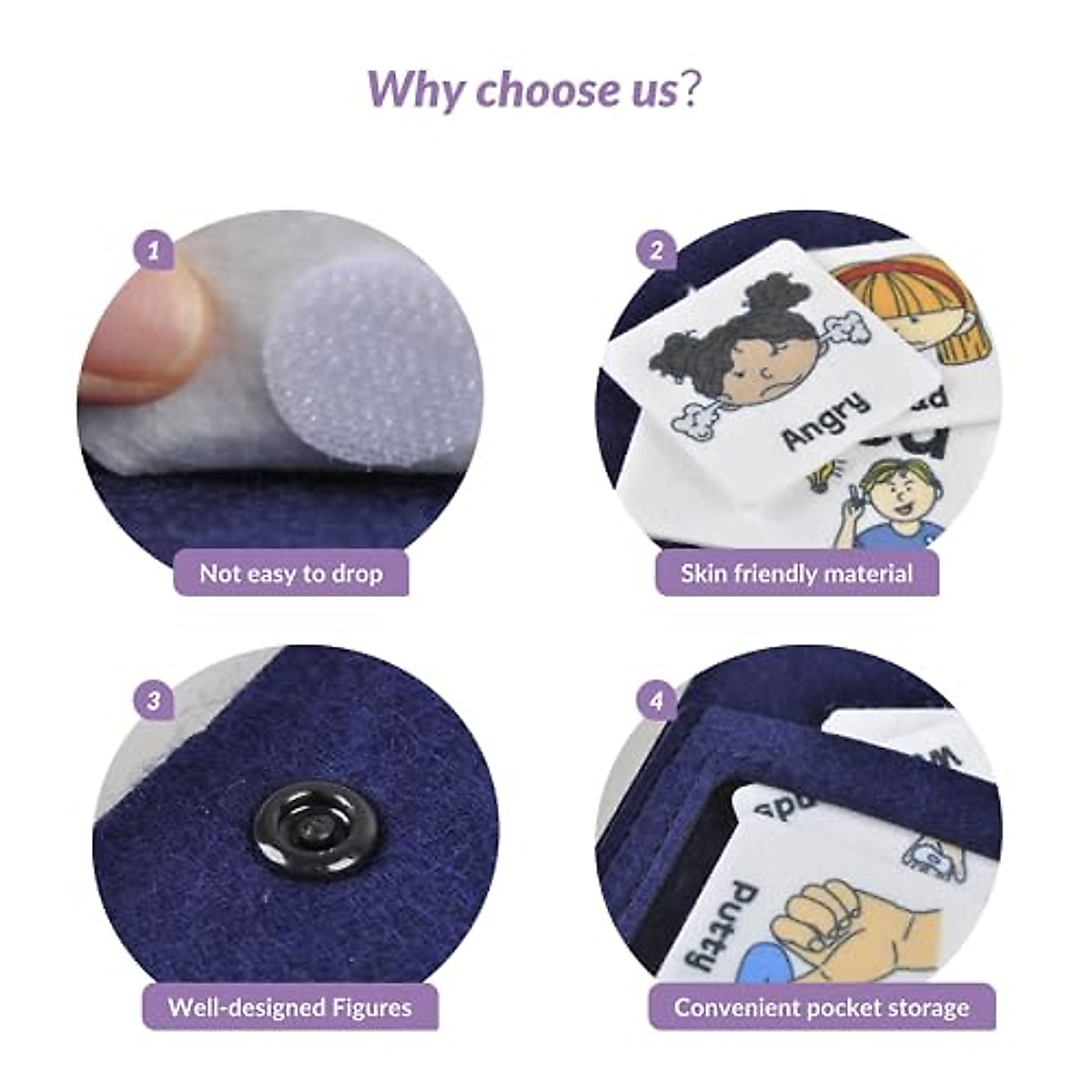 CHEFAN Feelings Chart, Autism Visual Behavior Management, Preschool Teacher Supplies, Daycare Essentials, Social Emotional Learning Activities, Calm Down Corner Classroom Supplies