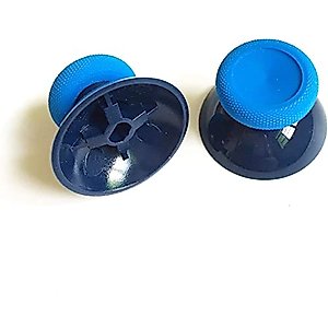 2 PCS Analog Thumbstick Cover Case Joystick Thumb Sticks Cap for Xbox ONE, Xbox ONE S Slim, Xbox ONE X PS4 Controller (Blue)