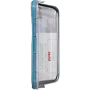 Snapware 6-Cup Total Solution Rectangle Food Storage Container, Glass