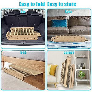 Baoniu Triangle Climbing Toys, Stable Climbing Toys for Toddlers with Climbing and Sliding Ramps, 2 in 1 Foldable Wooden Activity Triangle Climber, Safety Indoor Kids Climbing Toys for Toddlers