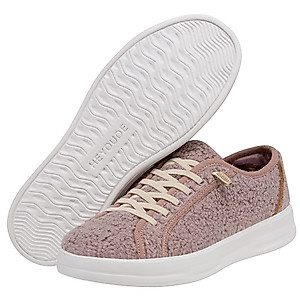 Hey Dude Women's Karina Karina Sherpa Tuscany 7 | Women's Sneakers | Women's Casual Shoes | Comfortable & Light-Weight