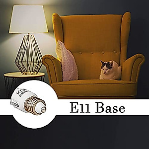 (Pack Of 4) Q75CL/MC - 75 Watt JD T4 E11 Mini Candelabra Base 120V Clear Light Bulbs