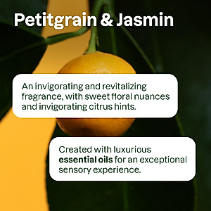 ATTITUDE Volumizing Hair Shampoo with Essential Oils, EWG Verified, Plant and Mineral-Based Ingredients, Vegan Beauty Products, Petitgrain and Jasmine, Bulk Refill, 67.6 Fl Oz