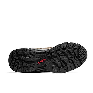 NORTIV 8 Womens Waterproof Hiking Boots Outdoor Trekking Mid Backpacking Mountaineering lightweight boots BROWN/ORANGE US 7.5 SNHB2212W