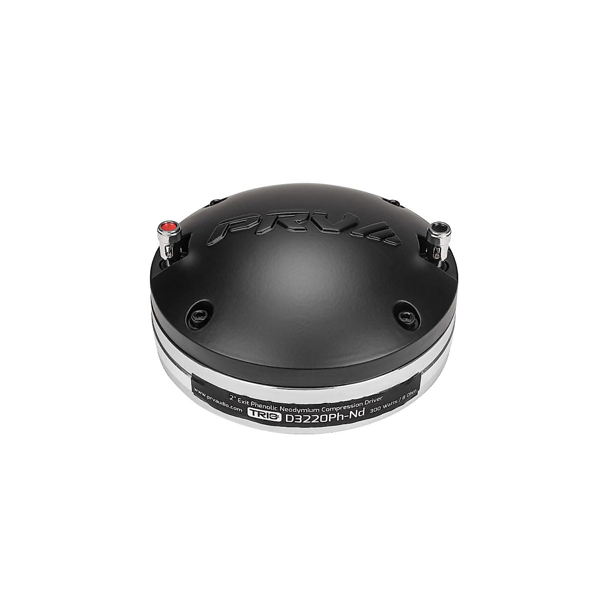 PRV AUDIO Compression Driver D3220Ph-Nd 2 Inch Exit, 300 Watts, 8 Ohm, Phenolic Neodymium Pro Audio Compression Driver