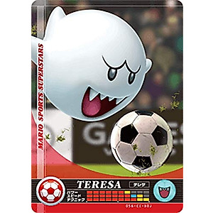 Nintendo Mario Sports Superstars Amiibo Card Soccer Boo for Nintendo Switch, Wii U, and 3DS