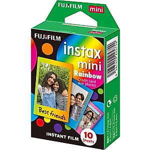 Fujifilm Instax Mini Rainbow Instant Film [International Version]