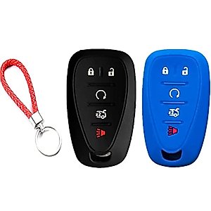 Silicone Rubber Key Fob Cover for 2016-2021 Chevrolet for FCC ID HYQ4EA HYQ4AA