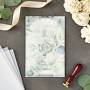 100 Sheets Printable Translucent Vellum Paper, Tracing Paper for Invitation , Sketching, 93gsm (8.5 x 11 in)