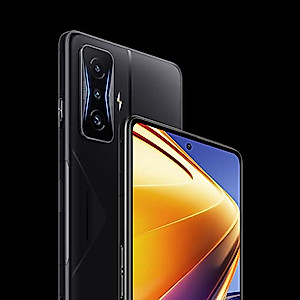Poco F4 GT 5G + 4G LTE 256GB + 12GB Factory Unlocked 6.67" 120Hz 64Mp Triple Camera (Not Verizon Sprint Boost Cricket Metro At&T) + (w/Fast Car Charger Bundle) (Stealth Black)