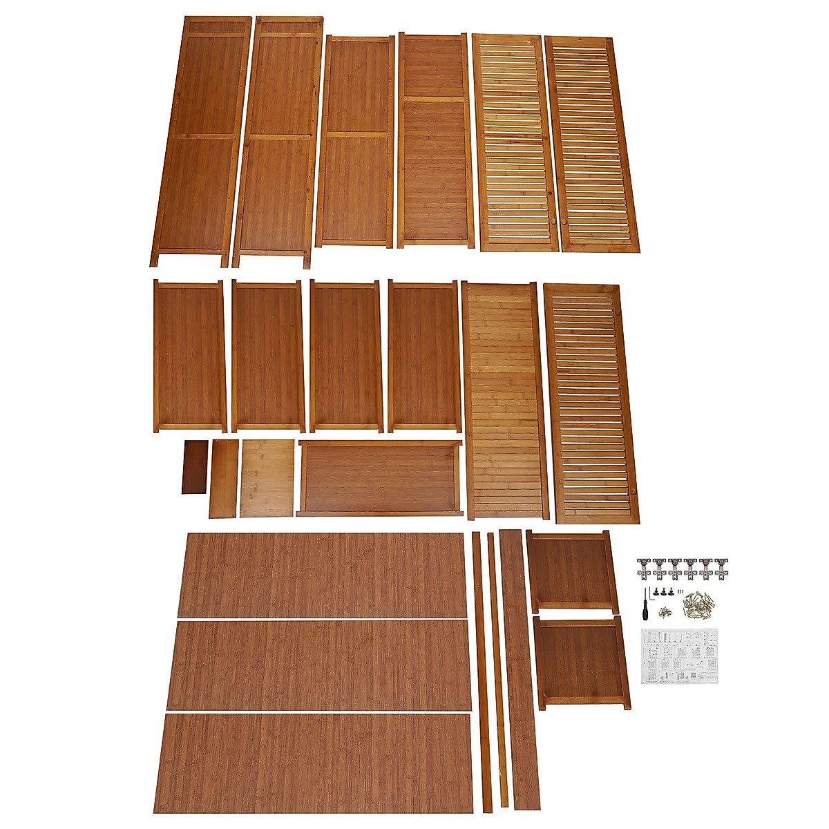 HAPPCUCOE 7-Layer Shoe Cabinet, Shoes Organizer, Shoe Storage Cabinet, Large Capacity Shoe Rack for Entryway, Living Room