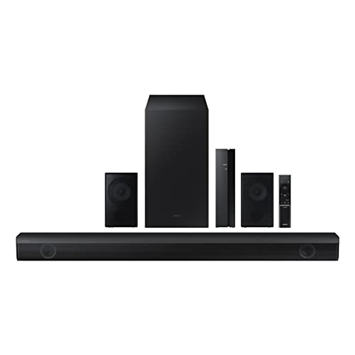 SAMSUNG HW-B57C B-Series 4.1ch Soundbar w/Dolby Audio/DTS Virtual X, Game Mode, Wireless Bluetooth TV Connection, Rear Speaker Kit & Subwoofer Included
