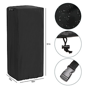 420D Popcorn Machine Cover - Windproof and Adjustable Drawstring Design